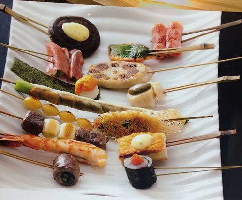 Kushiage Mania la moda degli spiedini giapponesi